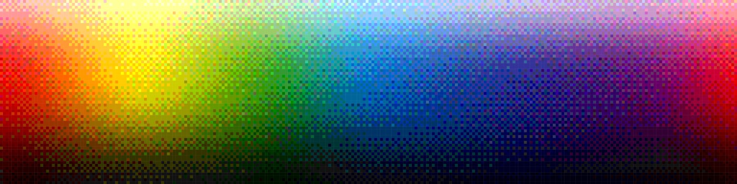 Colorful rainbow with clouds 3d Royalty Free Vector Image