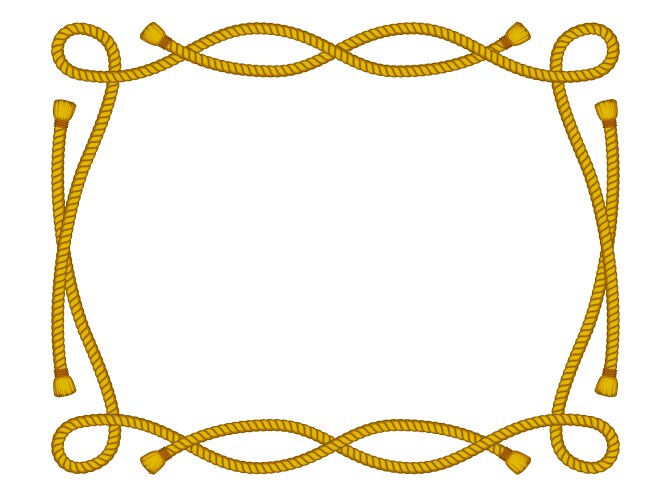 Cowboy rope frame Royalty Free Vector Image - VectorStock