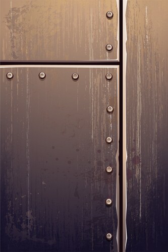 Grungy metal texture Royalty Free Vector Image