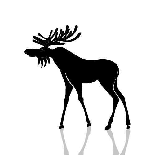 Elk Outline Vector Images (over 4,200)