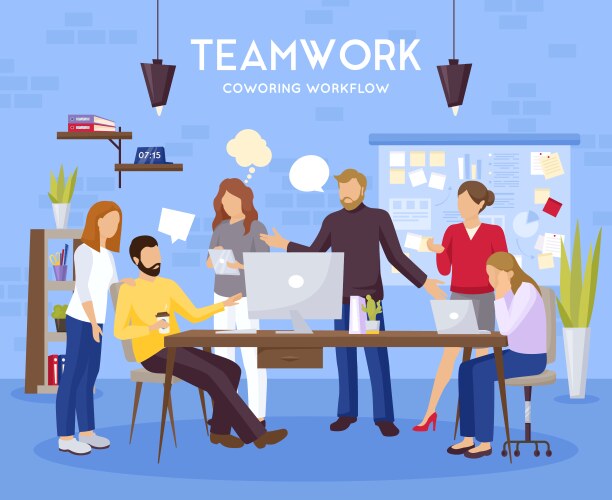 Teamwork Vector Images (over 450,000)
