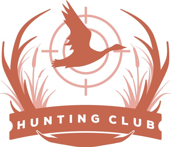 Rifle club logo designs Royalty Free Vector Image