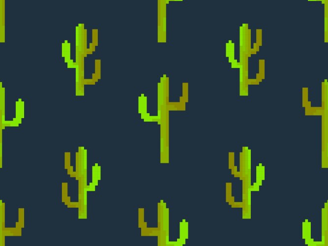 Pixel Cactus Vector Images (over 290)