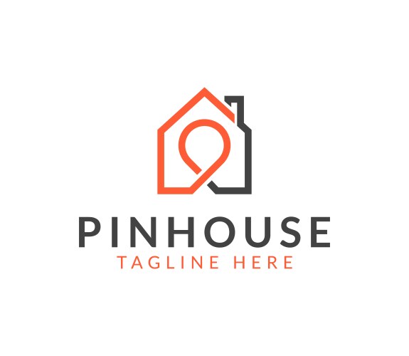 Fast house logo icon symbol template Royalty Free Vector