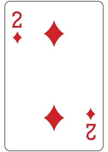 Two of Diamonds Vector Images (over 10,000)