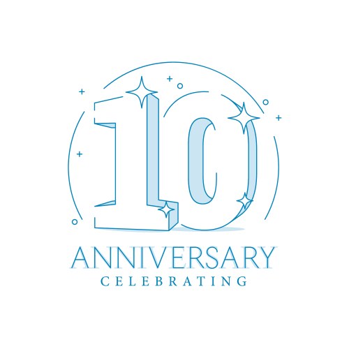 10 Years Vector Images (over 11,000)