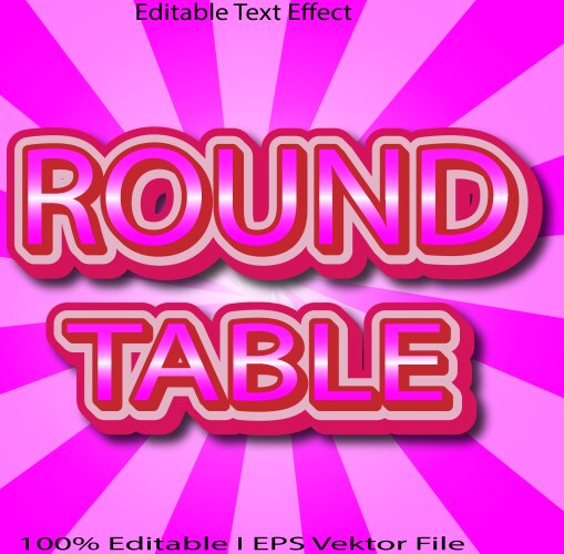 Editable text effectcome back effect Royalty Free Vector