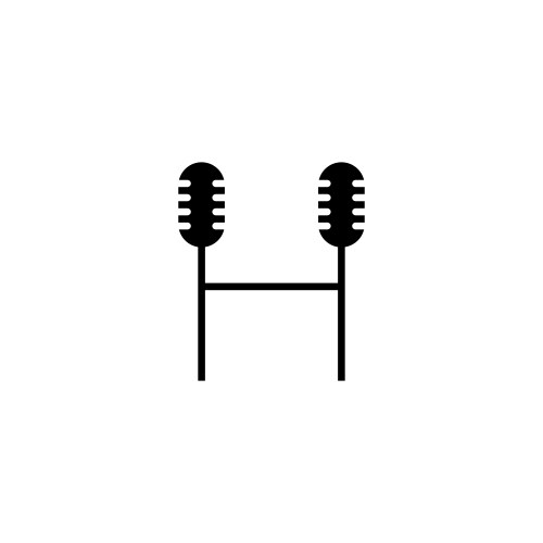 Letter m and q simple logo symbol Royalty Free Vector Image