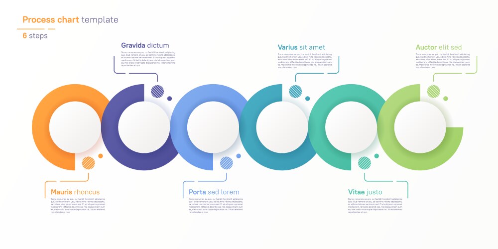 Arrow chart collection charts Royalty Free Vector Image