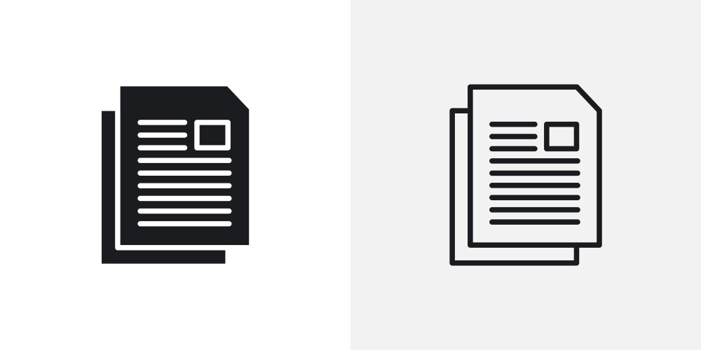 Document Icon White Vector Images (over 660,000)