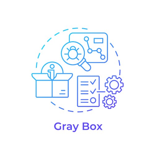 Different learning experiences blue gradient Vector Image