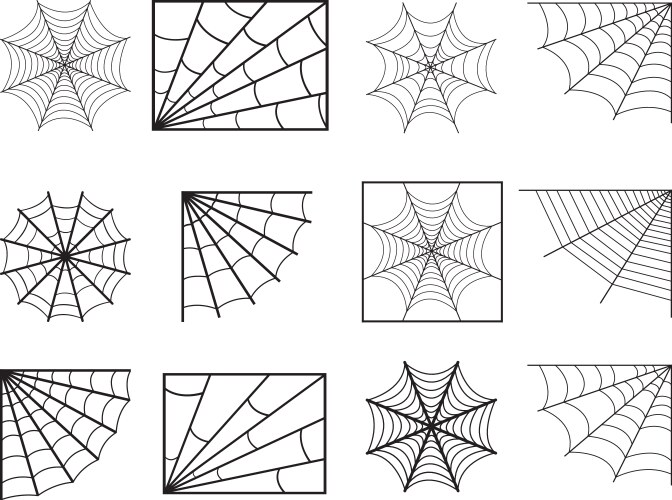 Corner Spider Web Vector Images (over 2,300)