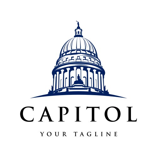 United states of america capitol building Vector Image