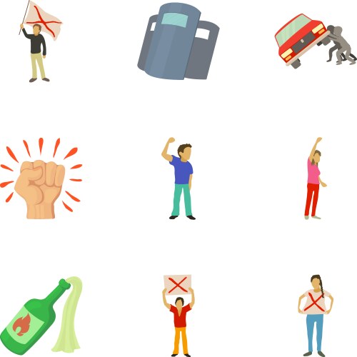 Human eye icon cartoon style Royalty Free Vector Image