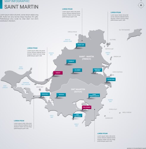 Map saint petersburg with districts Royalty Free Vector