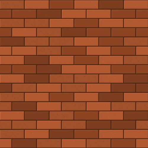 Red brick wall seamless texture Royalty Free Vector Image