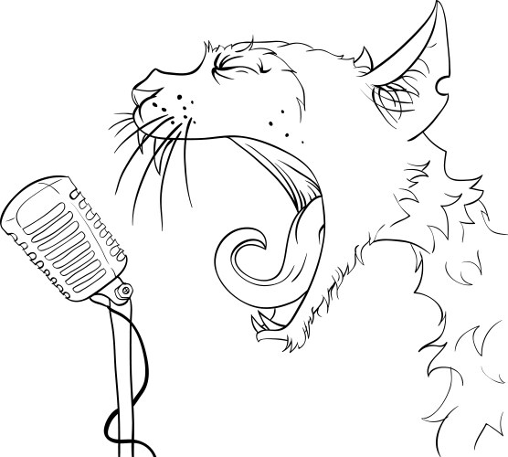 Cat Royalty Free Vector Image - VectorStock