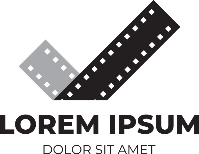 3d film clapboard movie shooting sign Royalty Free Vector