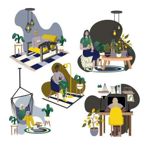 Asian people Royalty Free Vector Image - VectorStock