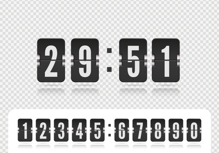Countdown timer Royalty Free Vector Image - VectorStock