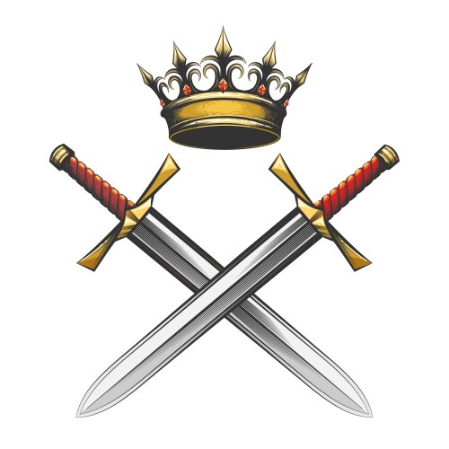 Dagger knife and rose flowers drawn in tattoo Vector Image