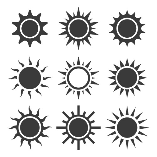 Sun Shapes Vector Images (over 110,000)