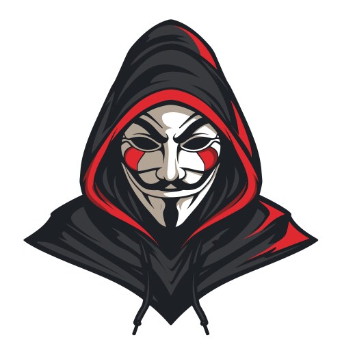 Anonymous esport logotype icon sticker logo hacker