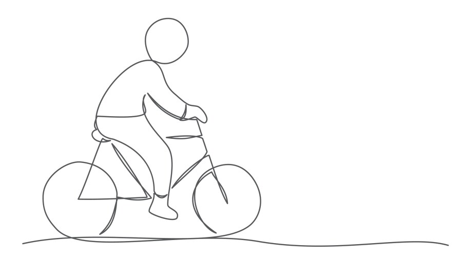 Mountain Bike Line Drawing Vector Images (over 410)
