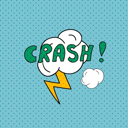 Comics pop art style blank layout template Vector Image