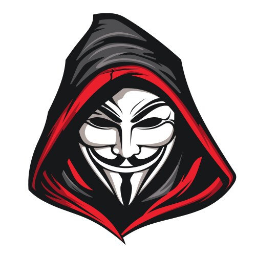 Anonymous esport logotype icon sticker logo hacker