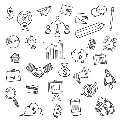 Business Doodles Vector Images (over 130,000)