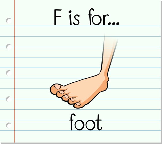 Flashcard letter x is for x-ray Royalty Free Vector Image