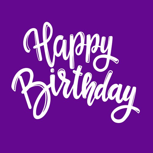 Happy Birthday Word Art Vector Images (over 2,300)