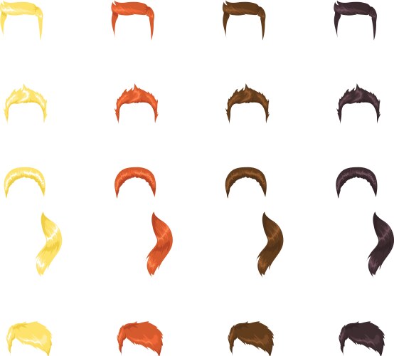 Straight Hair Vector Images (over 9,900)