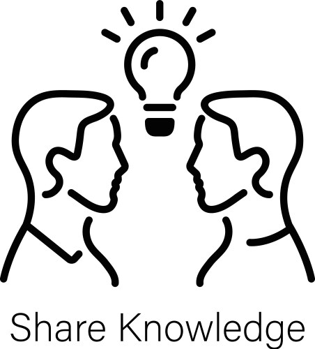 Knowledge Sharing Vector Images (over 4,300)