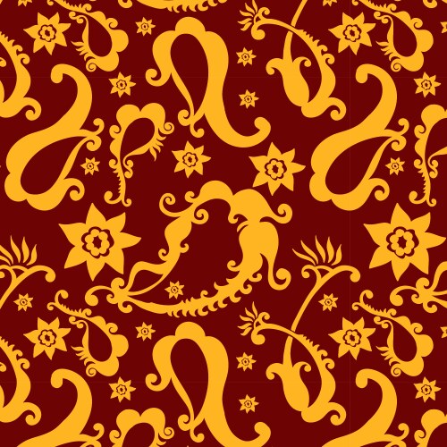 Abstract burn seamless pattern Royalty Free Vector Image