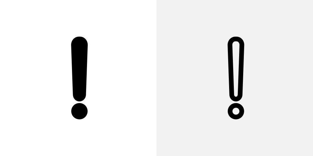 Exclamation Mark Transparent Vector Images (over 780)