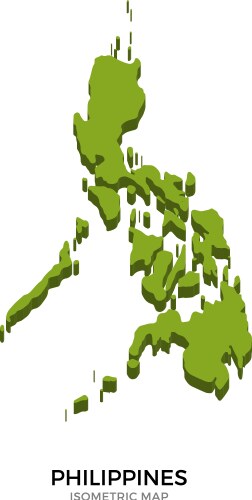 Detailed Map of Philippines and Capital City Vector Images (over 100)