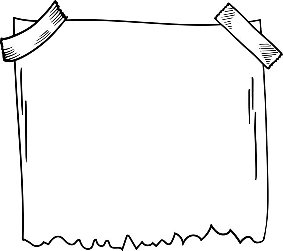 Empty file Royalty Free Vector Image - VectorStock