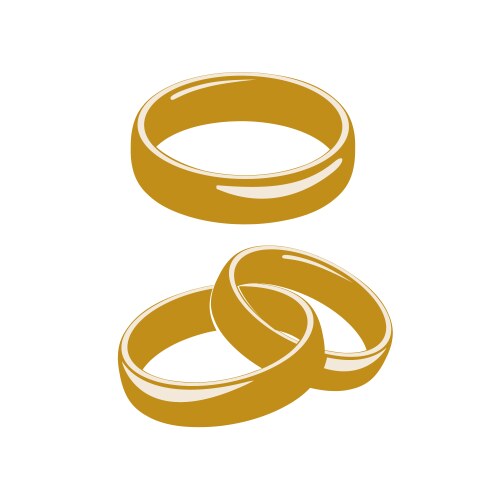 Two hands marriage proposal with ring Royalty Free Vector