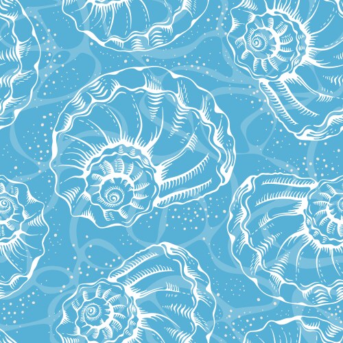 Shell set Royalty Free Vector Image - VectorStock