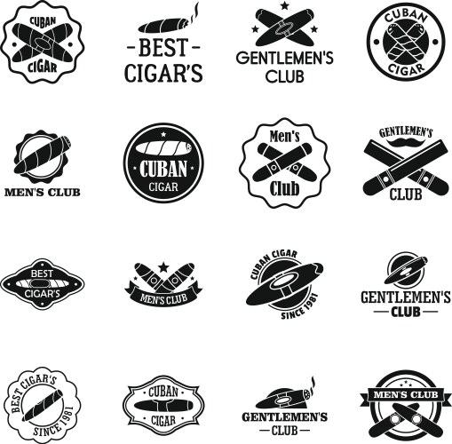 Cigar Logo Vector Images (over 3,500)