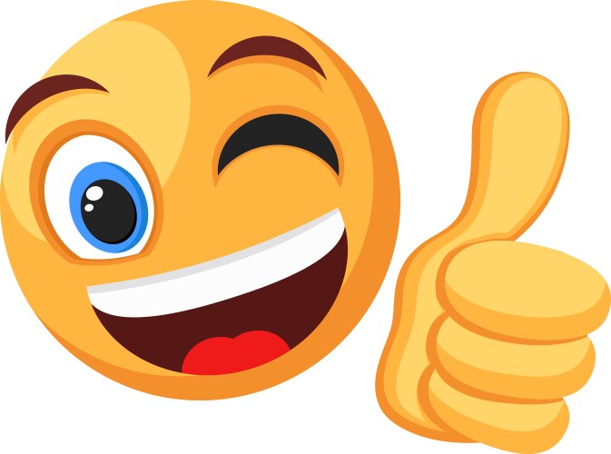 Happy Smiley Thumbs Up