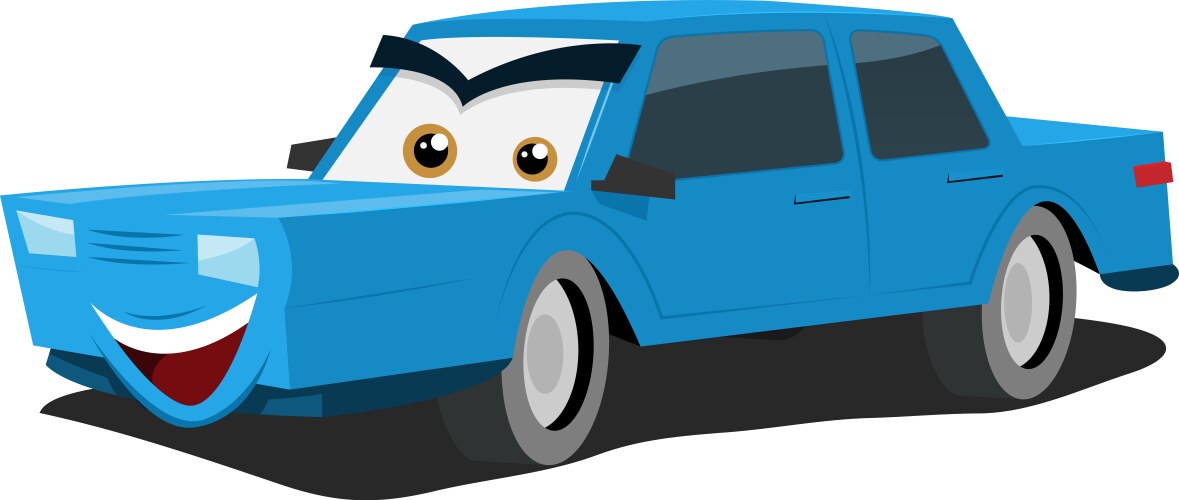 Blue Car Cartoon Vector Images (over 9,200)