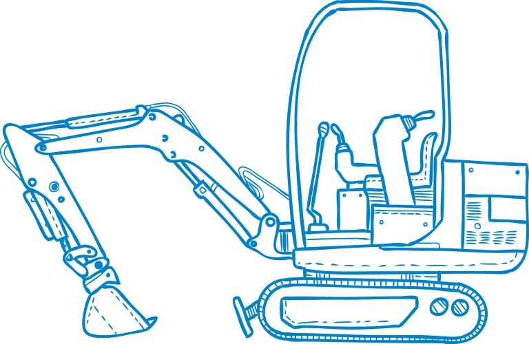 Digger Excavator Vector Images (over 13,000)