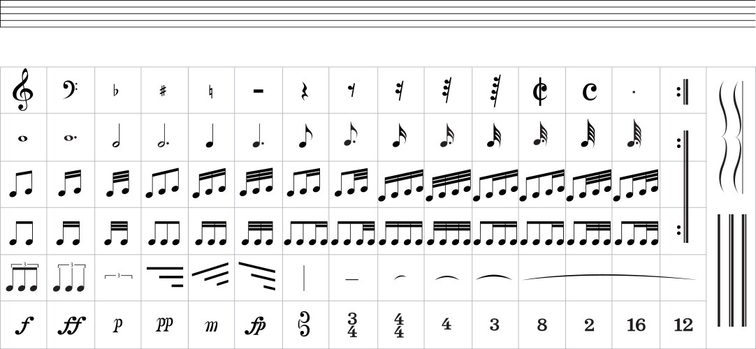 Music Sheet Vector Images (over 17,000)