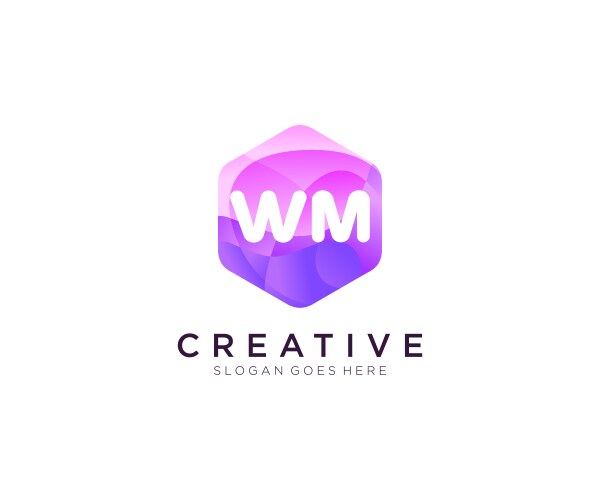 Letter Wm Logo Vector Images (over 2,200)