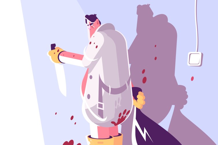 Scary Butcher Vector Images (over 360)