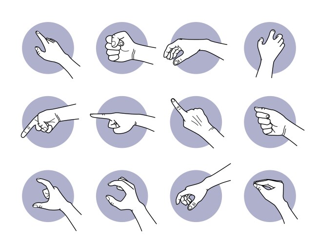 Hand Poses Vector Images (over 54,000)