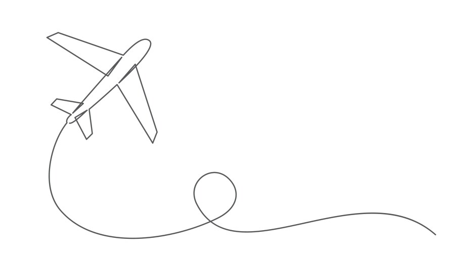 Airplane Tracing Vector Images (over 2,800)